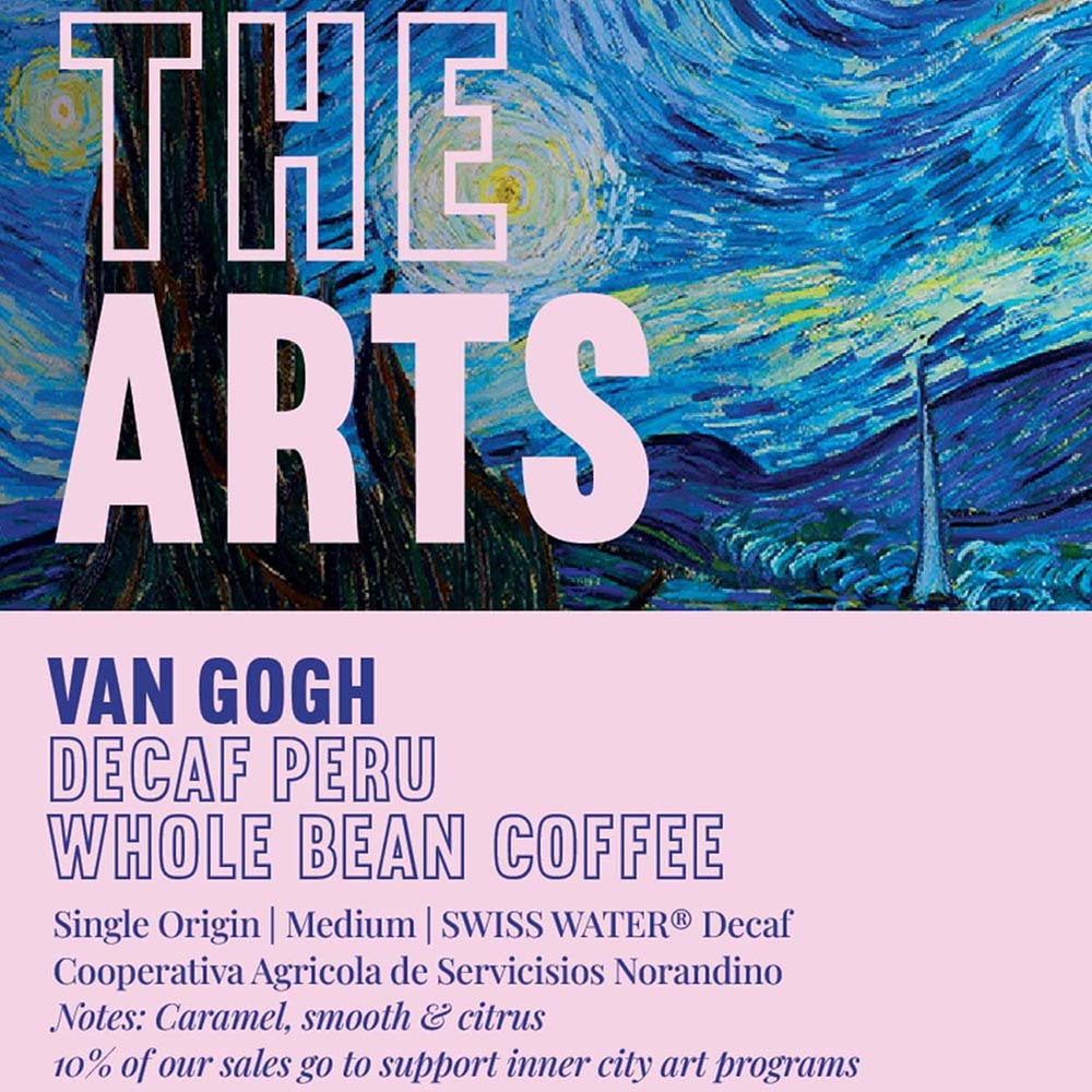 Fresh specialty grade coffee that supports inner-city art programs ☕️ ...